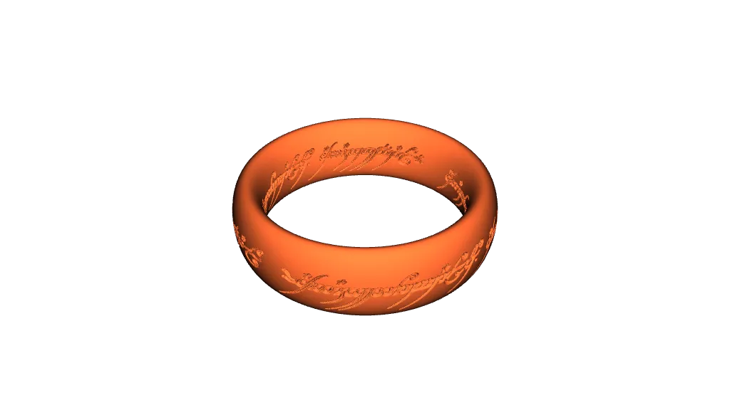 Ring - One by Matyas2603 | Download free STL model | Printables.com
