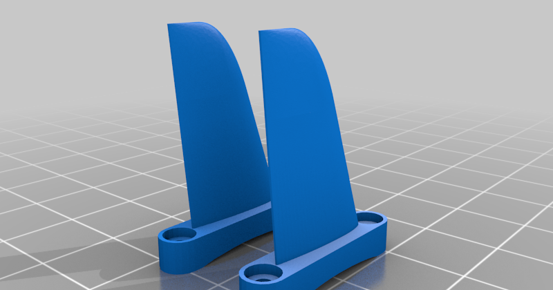 DJI FPV Tail fin by Korath2012 | Download free STL model | Printables.com