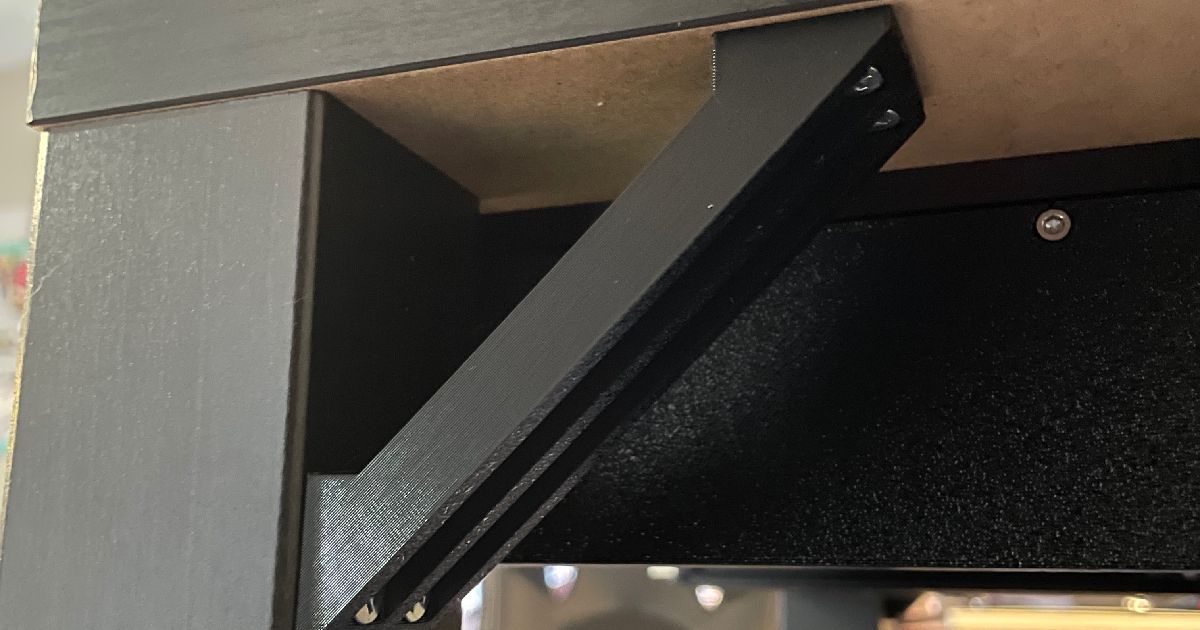 Lack Enclosure Leg Support/Stiffener by Sam Baker | Download free STL ...