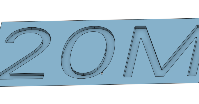 Disc golf distance marker by Jole | Download free STL model ...