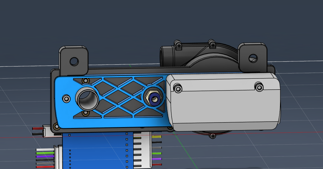 Grill and frame for Voron CPAP with muffler W/O cable gland by Glenn ...