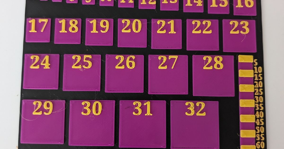 Size visualizer for 3d modeling by deinfinityx | Download free STL ...