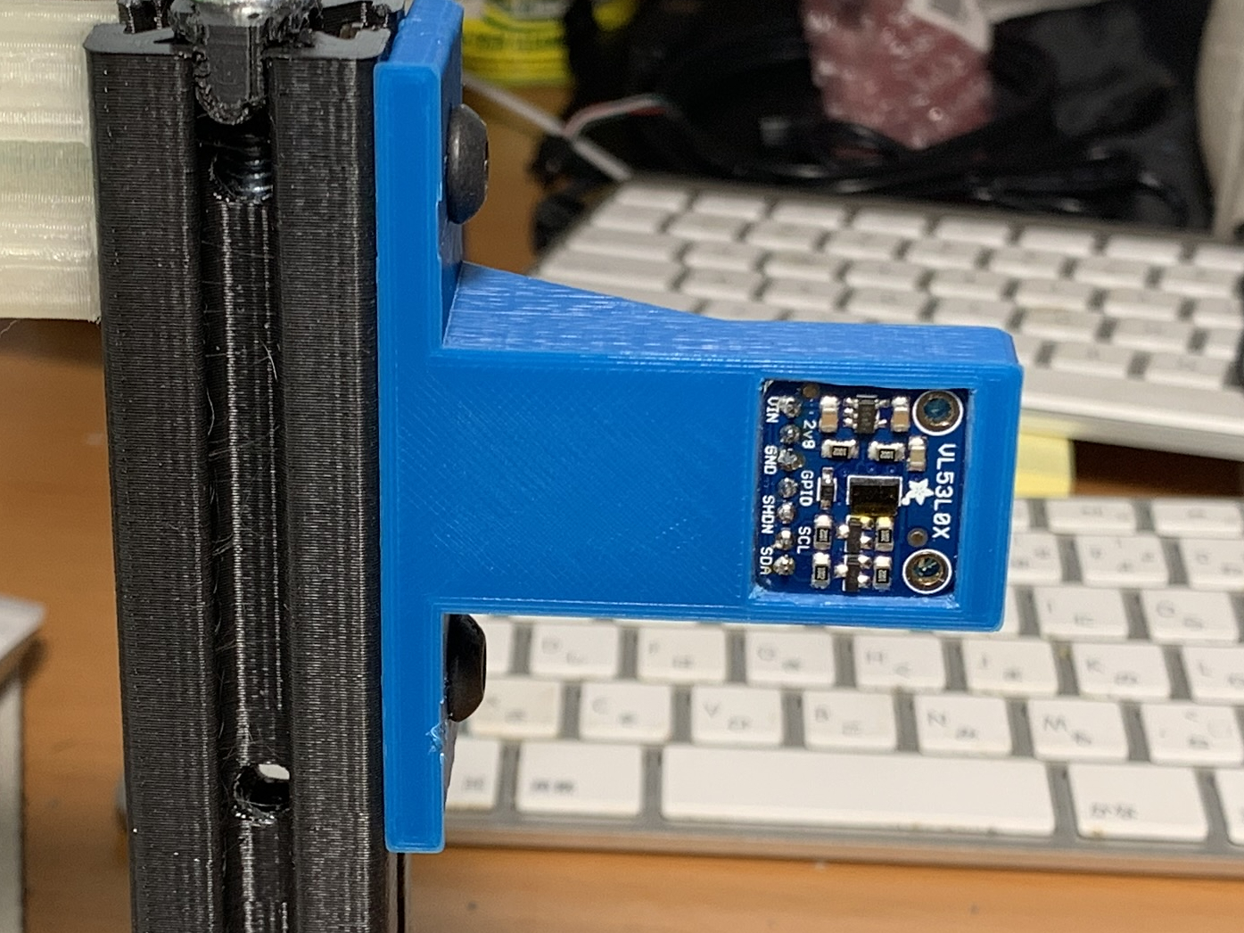 8020 mount VL6180x Adafruit Time of Flight Distance Sensor 90 deg by ...