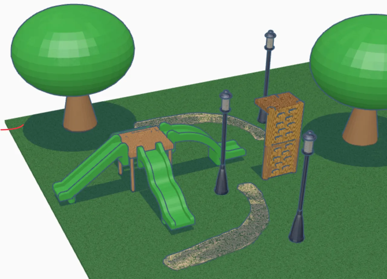 Playground set by JNPrinting | Download free STL model | Printables.com