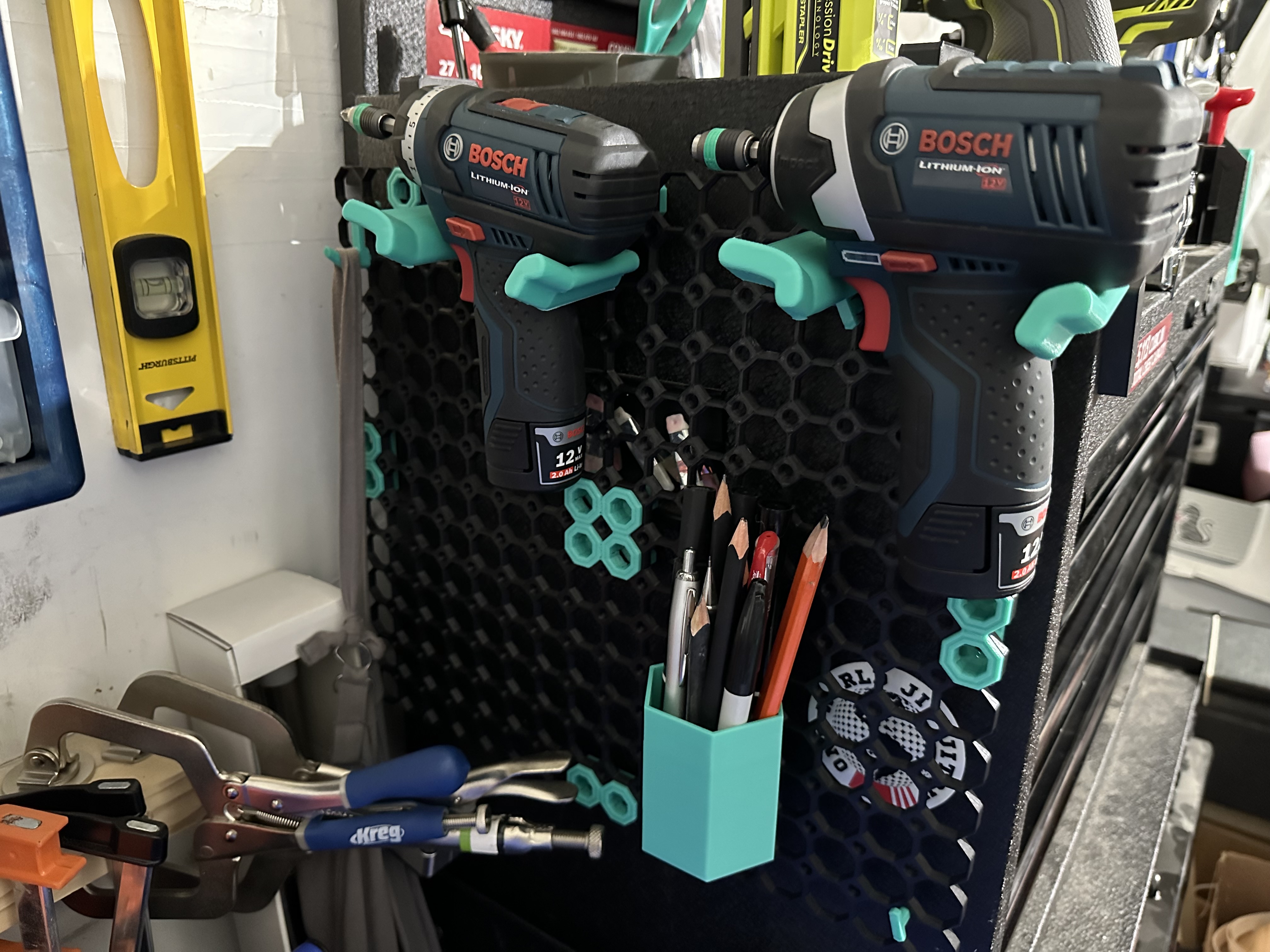 Multiboard Hook for Husky Drawer Top Tool Chest by Rodi01 | Download ...