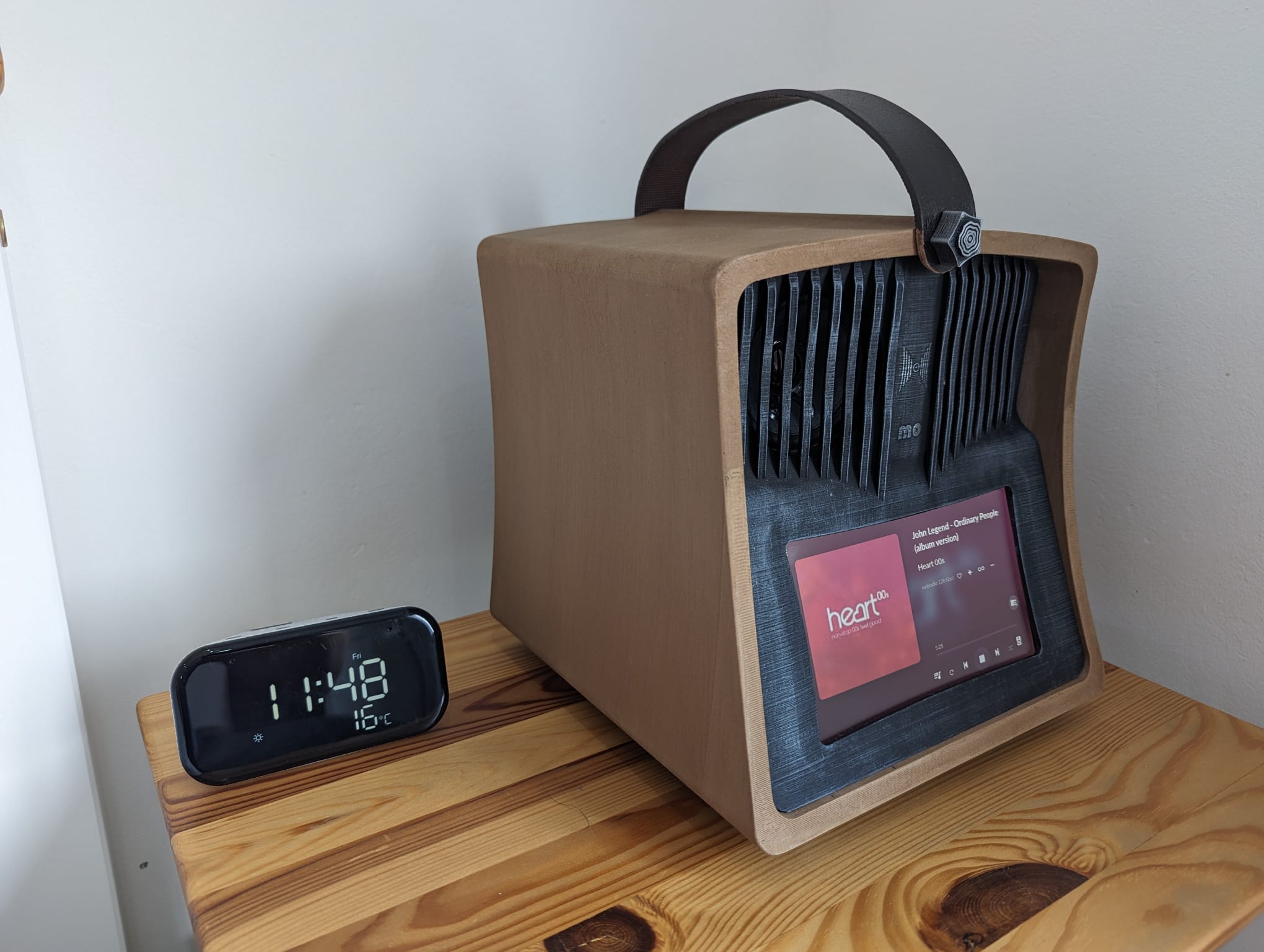 Raspberry Pi 7 Touch Screen Media Player For Volumio Moode Picoreplayer And Other Projects Od 