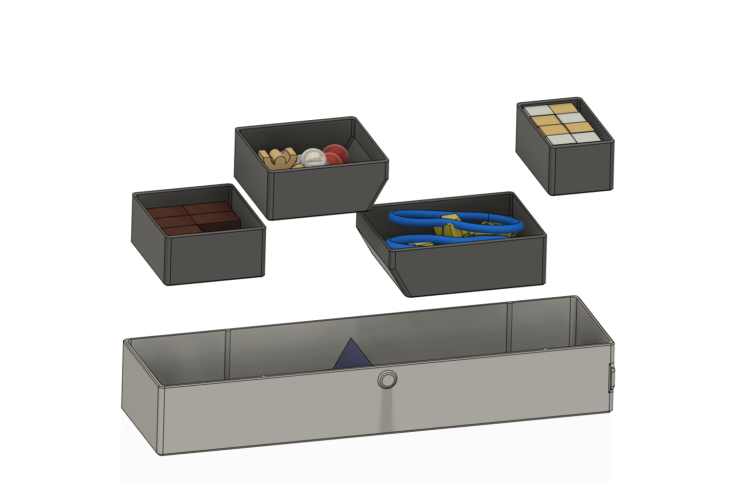 Case and Inlay Boxes for Viking-Seesaw by D!nu | Download free STL ...