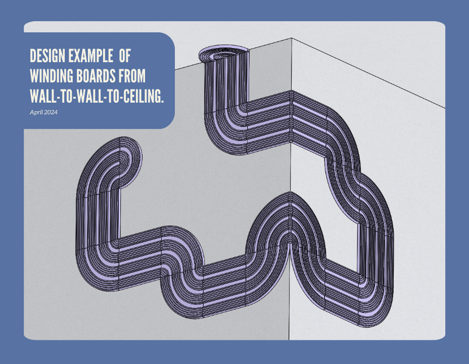 Endless Winding Geometric Display Art by DareToBee | Download free STL ...