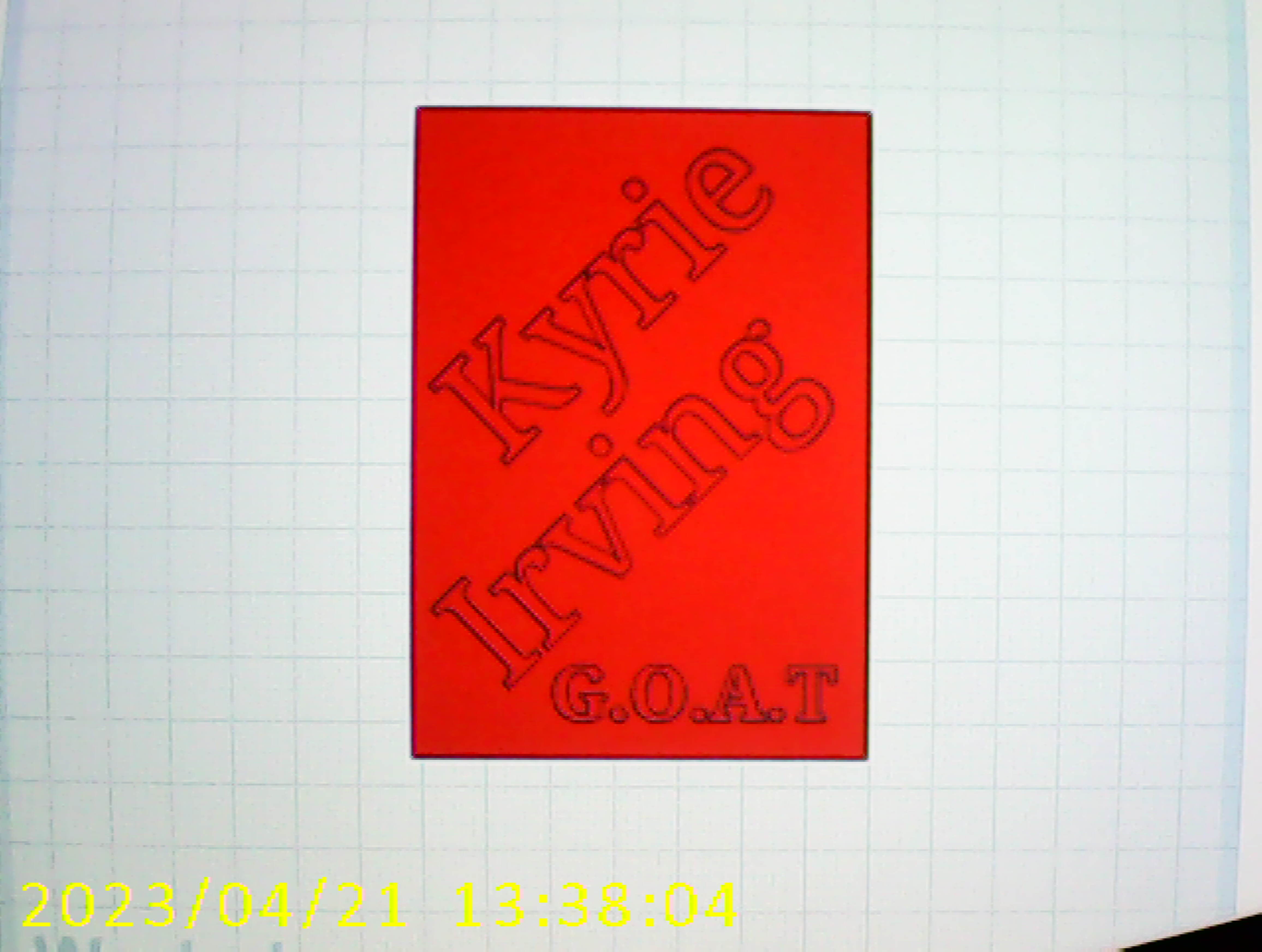 Kyrie Irving G.O.A.T Card by benchyboi2 | Download free STL model ...