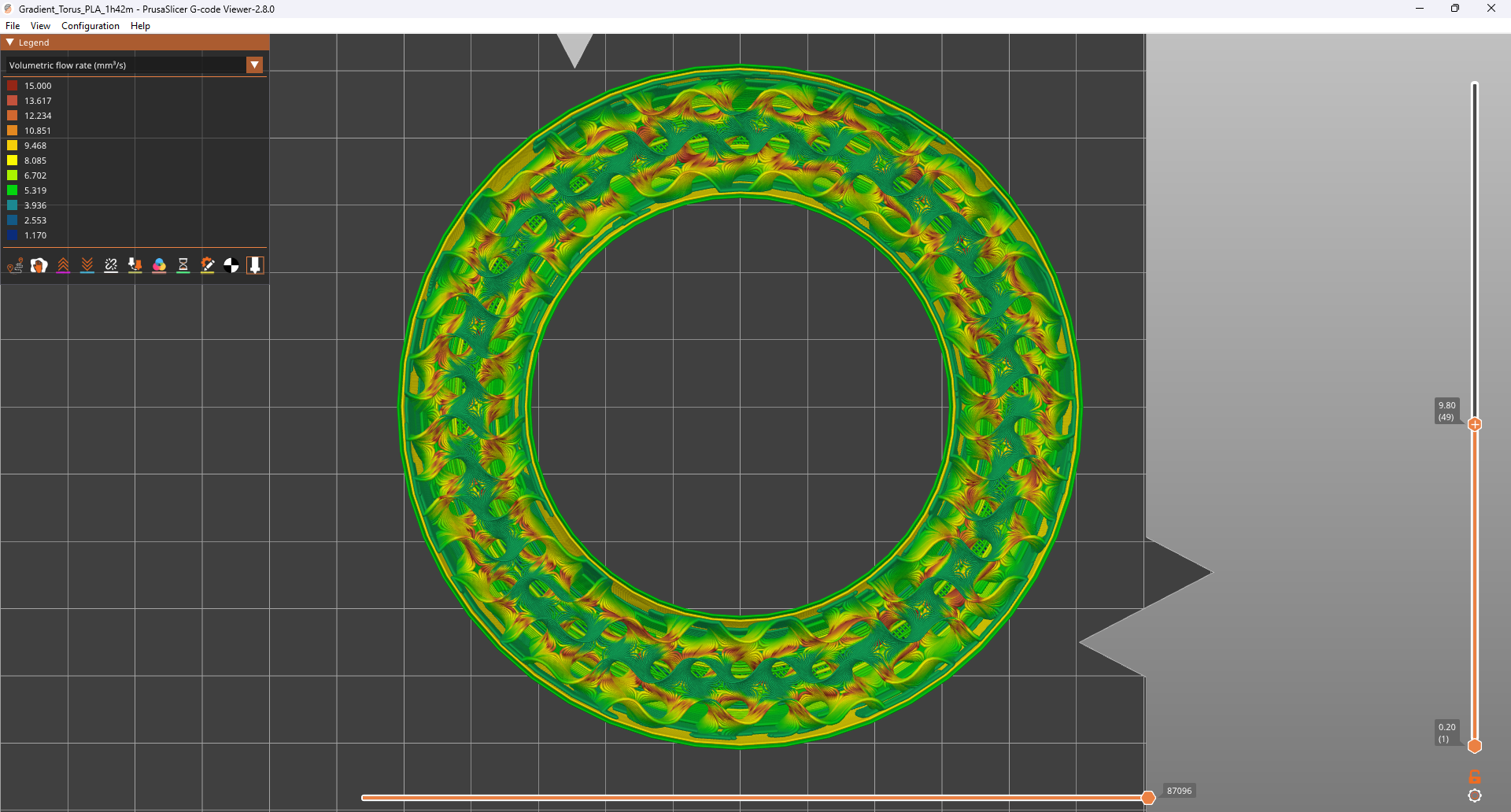 Gradient Infill Prusaorcabambucura Slicer By Bene Download Free Stl Model