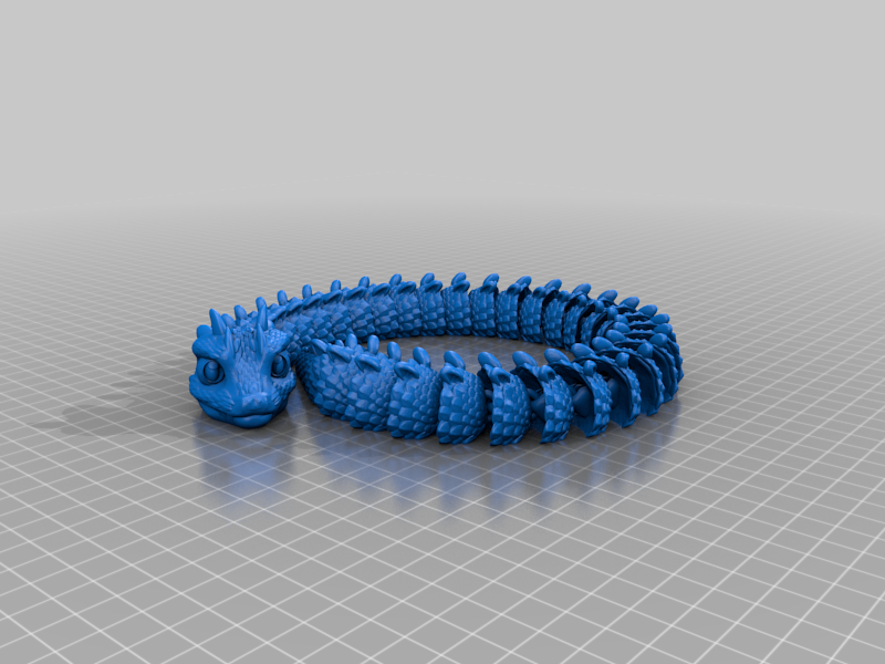 Articulated Baby Basilisk von CRAFTA_3D | Kostenloses STL-Modell ...