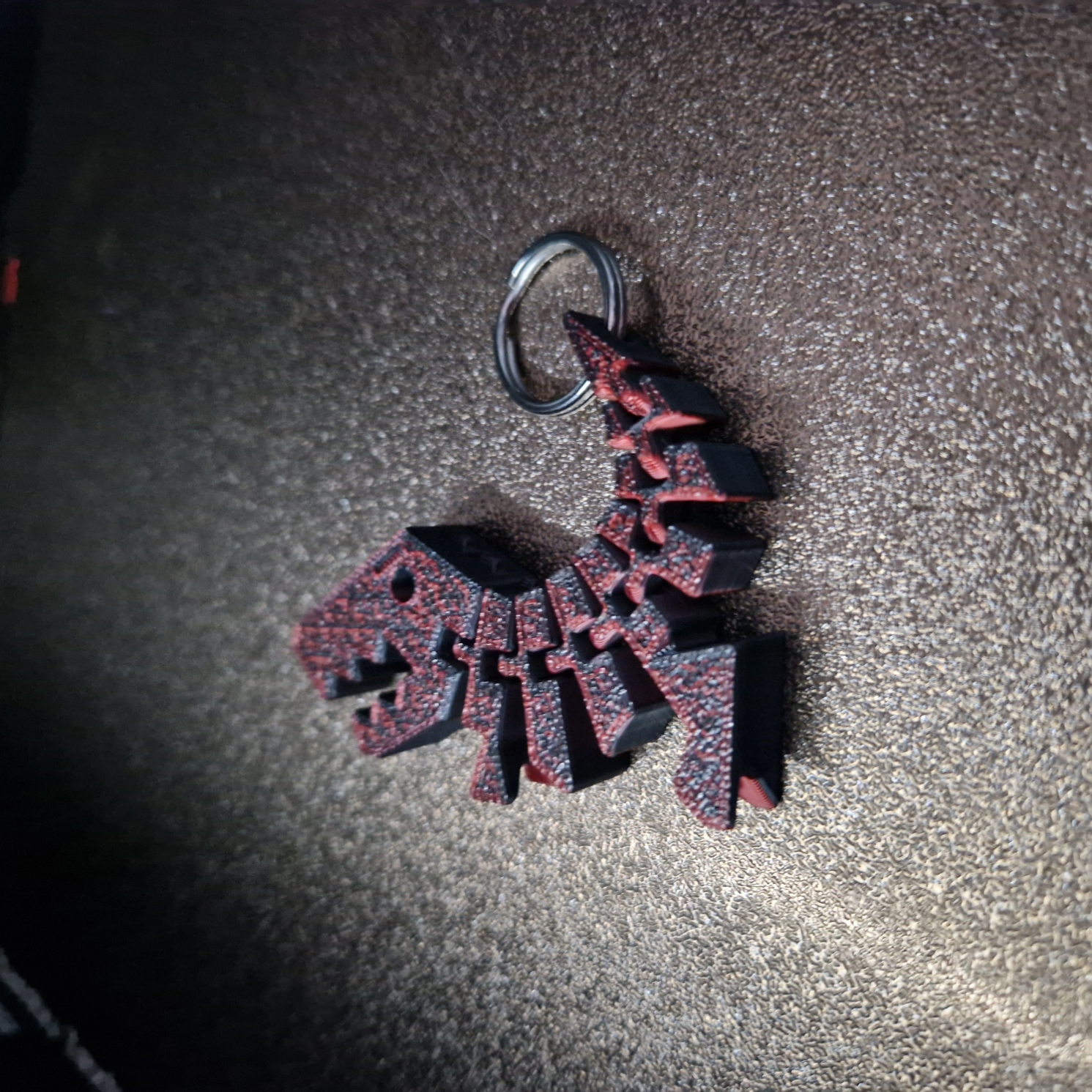 Flexi Rex Keychain, Best Version! by Tobkar_ | Download free STL model ...