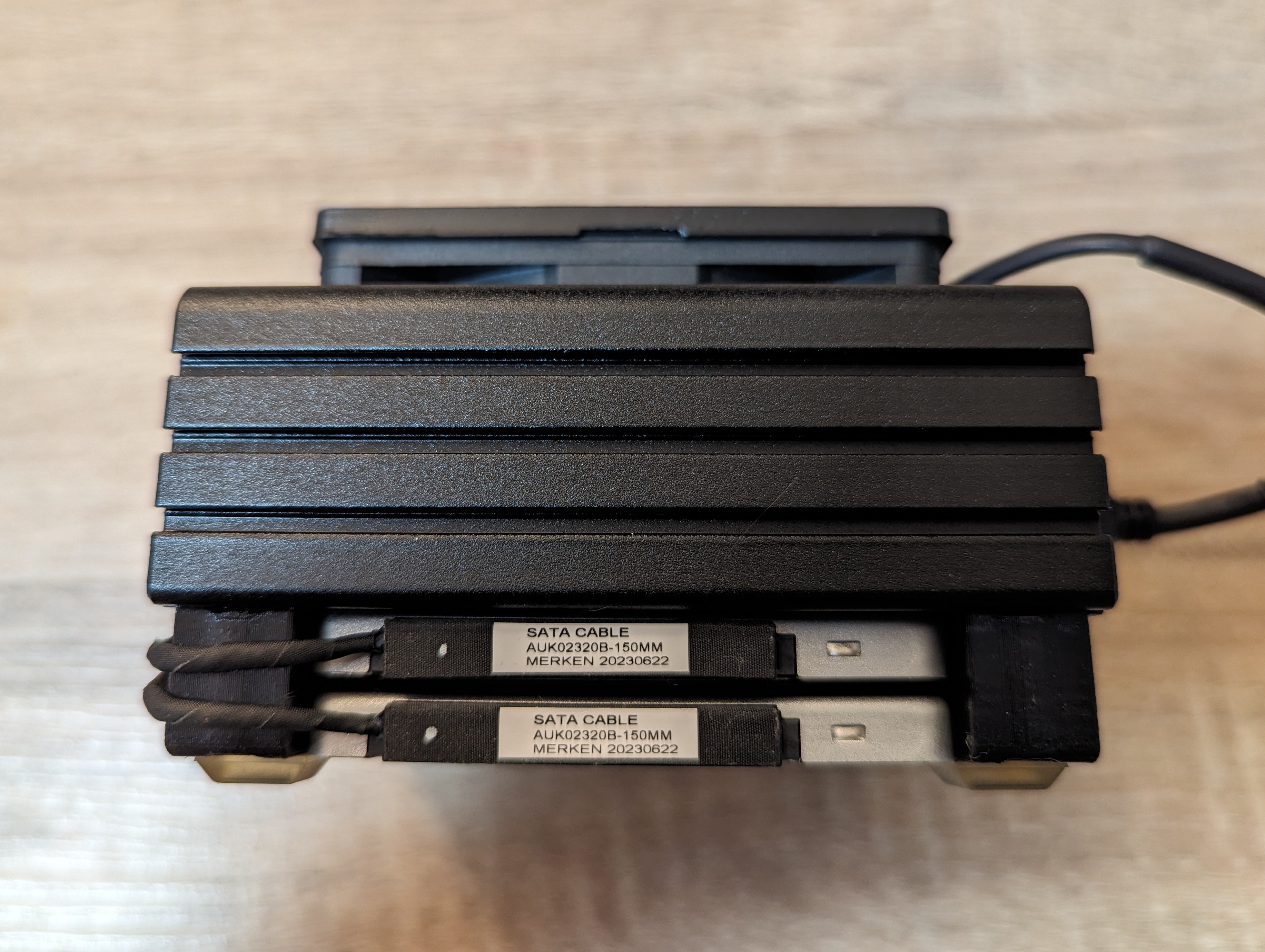 Dual SATA SSD mount for CWWK/Topton X86-P5 by tn00364361 | Download ...