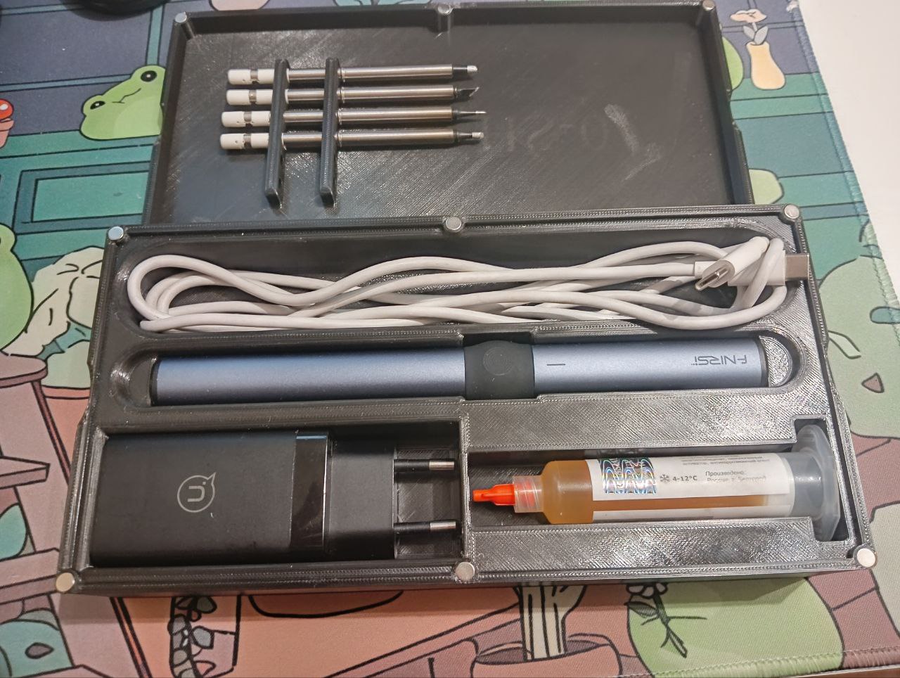 Box for FNIRSI HS-01 by Jozio | Download free STL model | Printables.com