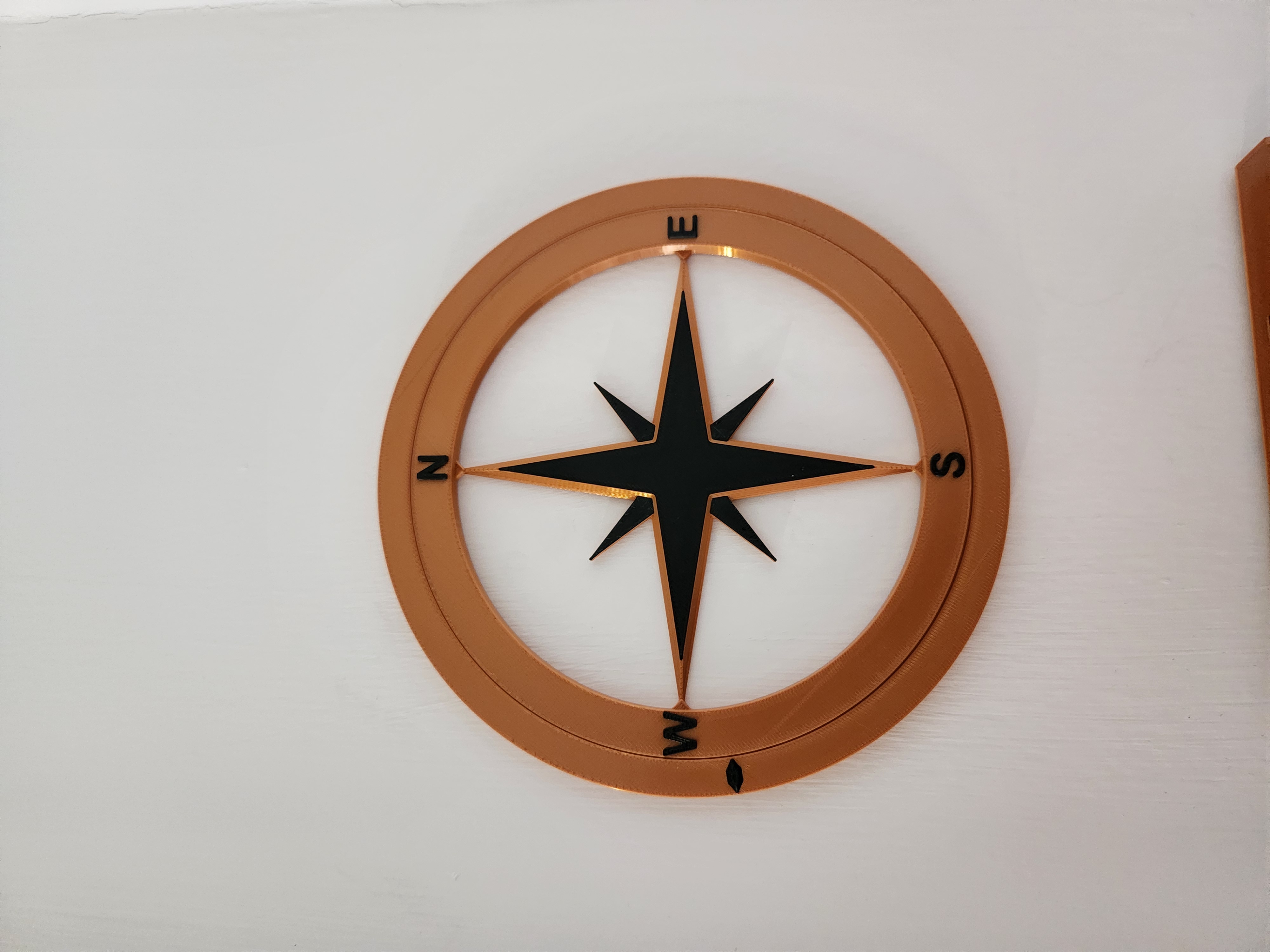 Windrose wall art pick your north by Bear3DTek | Download free STL ...