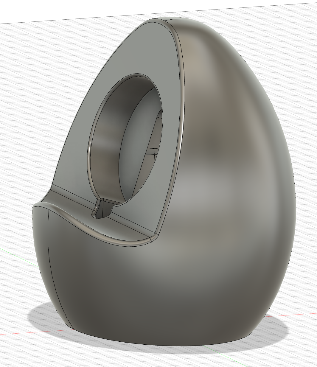 apple watch stand egg by Chris | Download free STL model | Printables.com