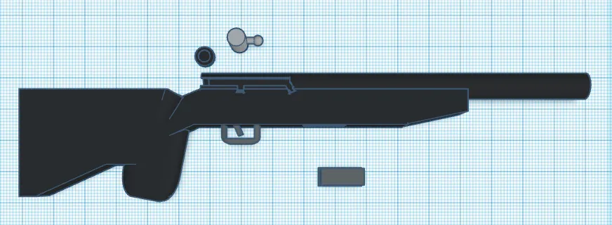 Mini Sniper V1 by Plasma3D | Download free STL model | Printables.com