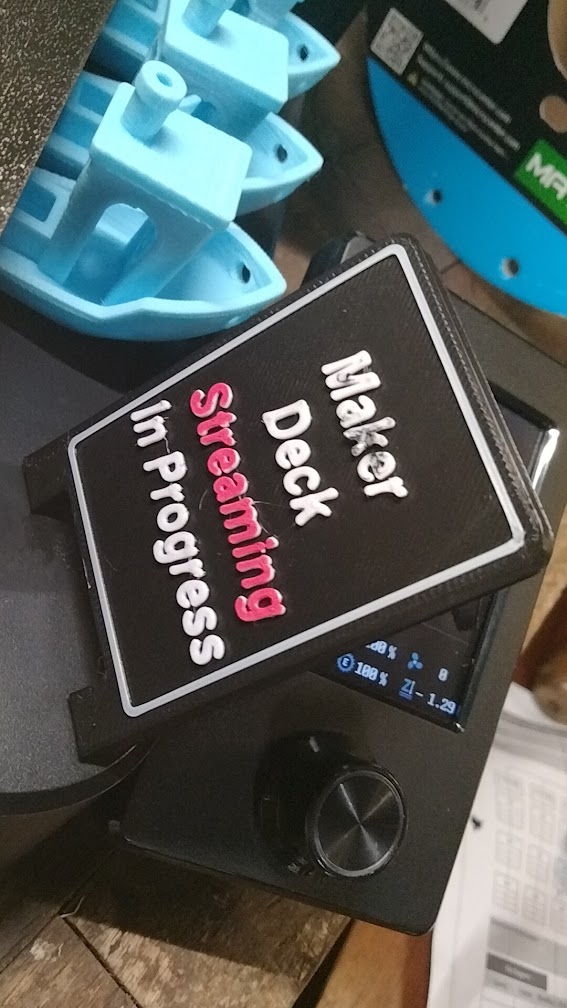 Maker Deck Streaming In Progress by SpaceAce11 | Download free STL ...