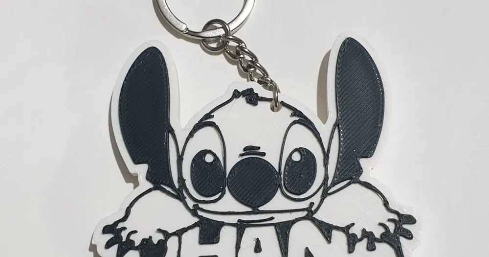 Keychain Stitch v2 by Magic Studio 3D | Download free STL model ...