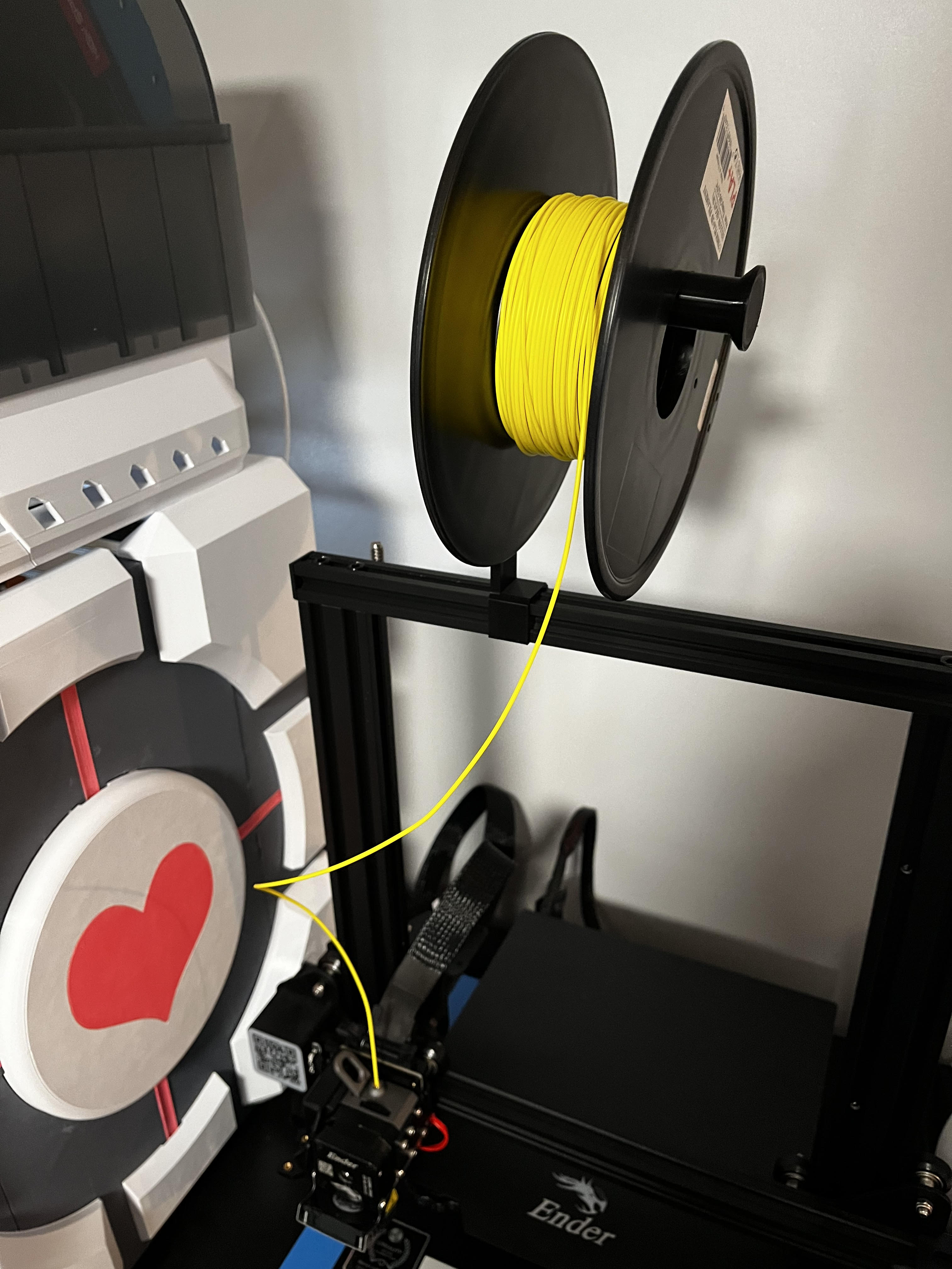 Spool Holder for Ender 3 by Cannon Brugman | Download free STL model ...
