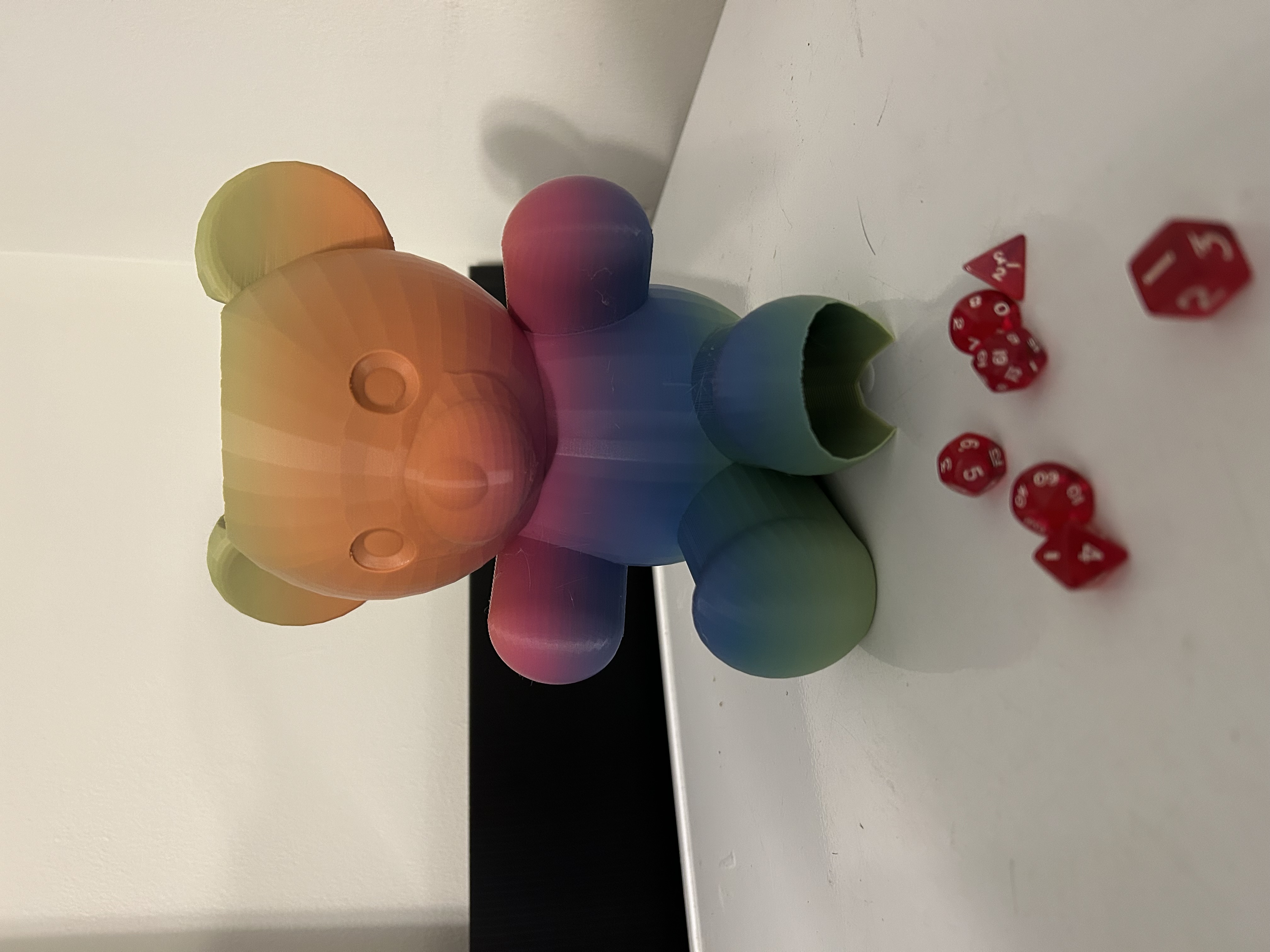 Teddy Bear Dice Tower by The 3D Printing Warrant | Download free STL ...