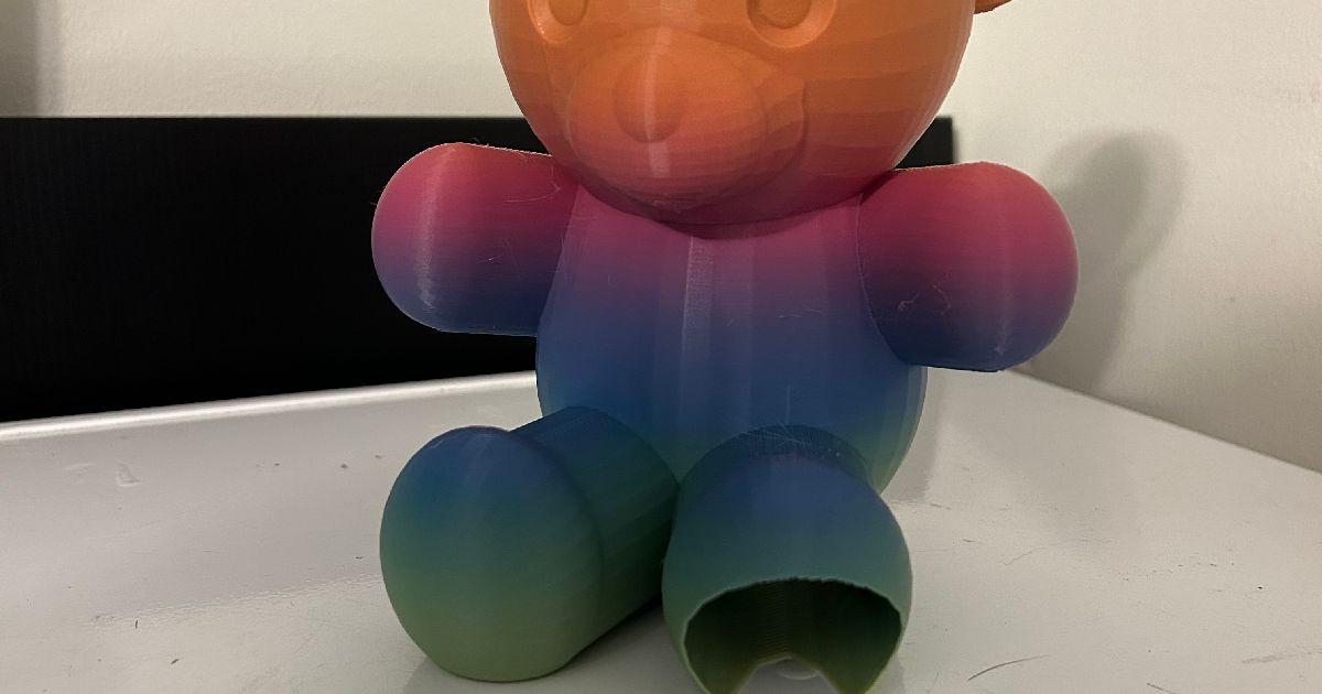 Teddy Bear Dice Tower by The 3D Printing Warrant | Download free STL ...