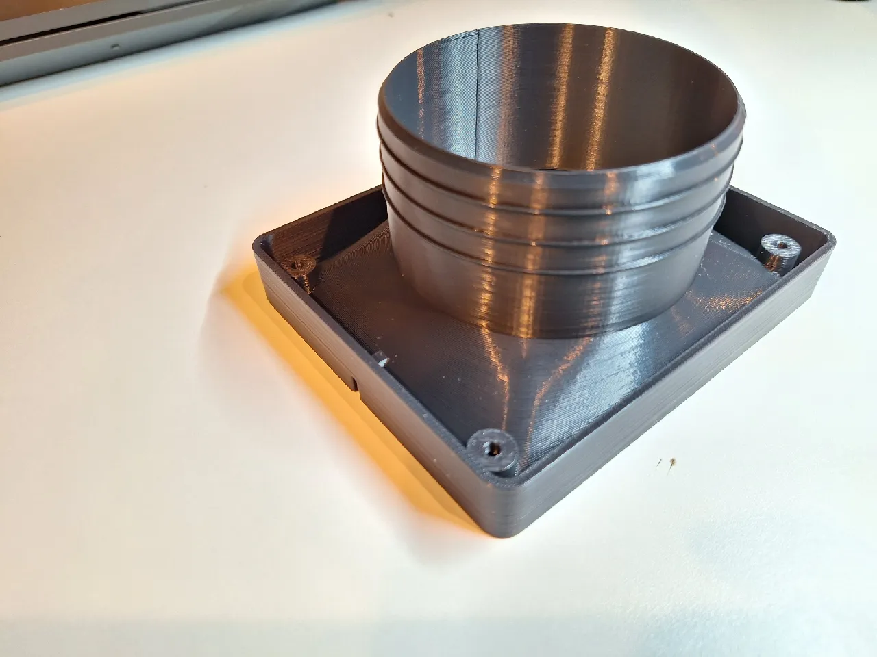 Replacement xTOOL S1 Exhaust Adapter 3" (77mm) by cpayne3d | Download ...