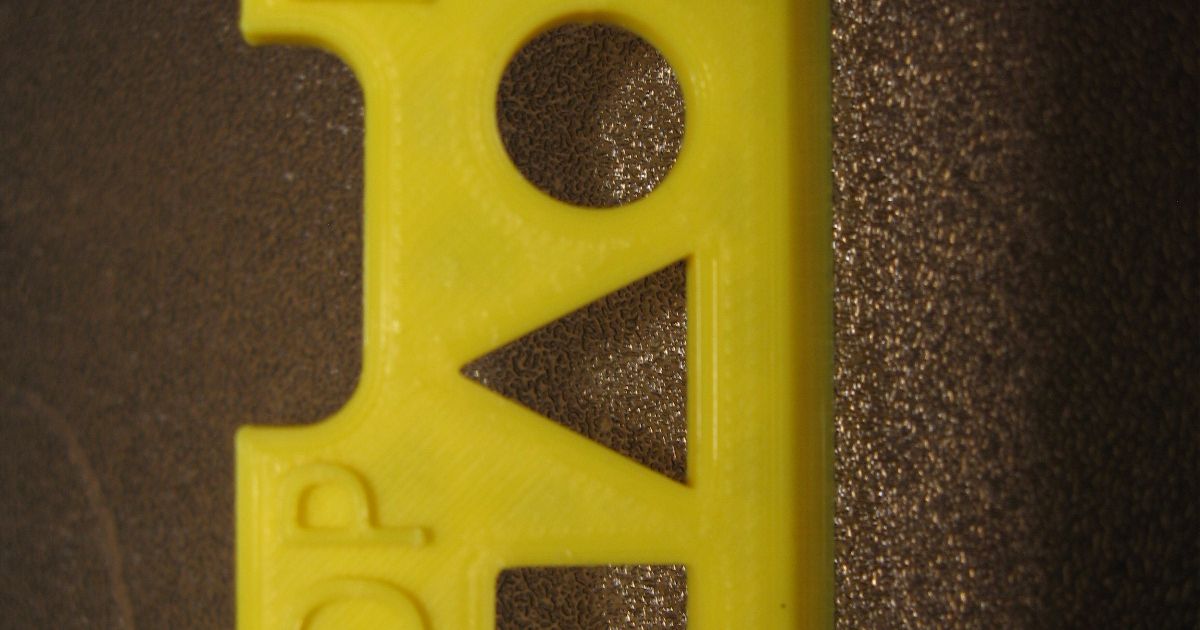 Mini ruler and stencil tool by MintonLC | Download free STL model ...