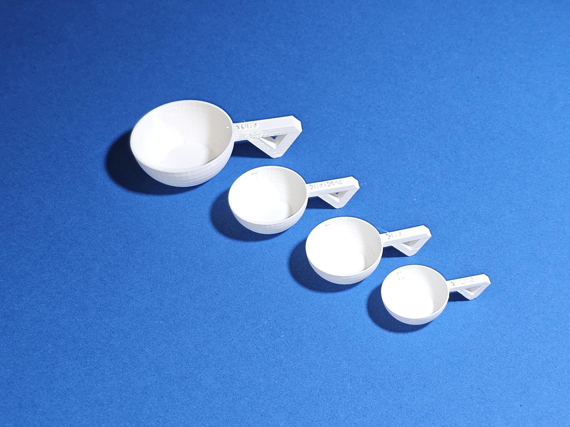 Measuring/mixing cups - Mess/Mix-becher 1+2+3+5+10ml by RPK | Download ...