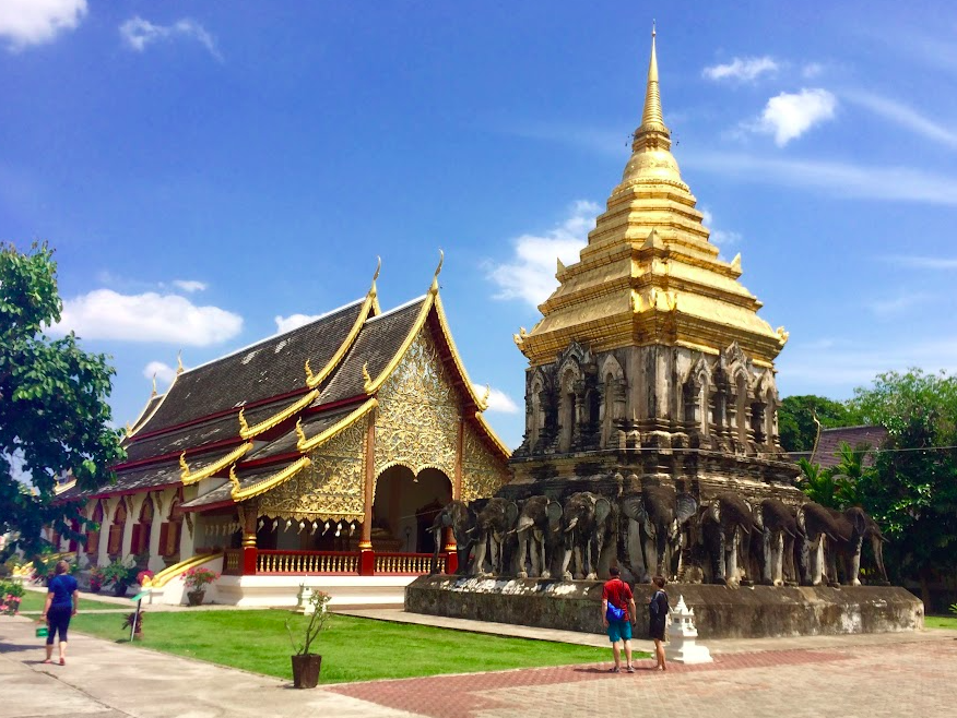 Wat Chiang Man (Elephant Chedi) - Chiang Mai, Thailand by MiniWorld3D ...