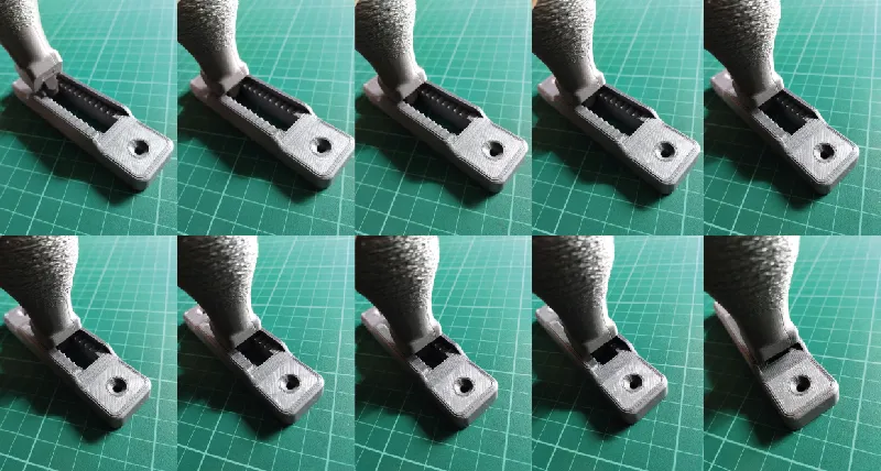 Letter punch ergonomic guide by Manu Paolantonio | Download free STL ...