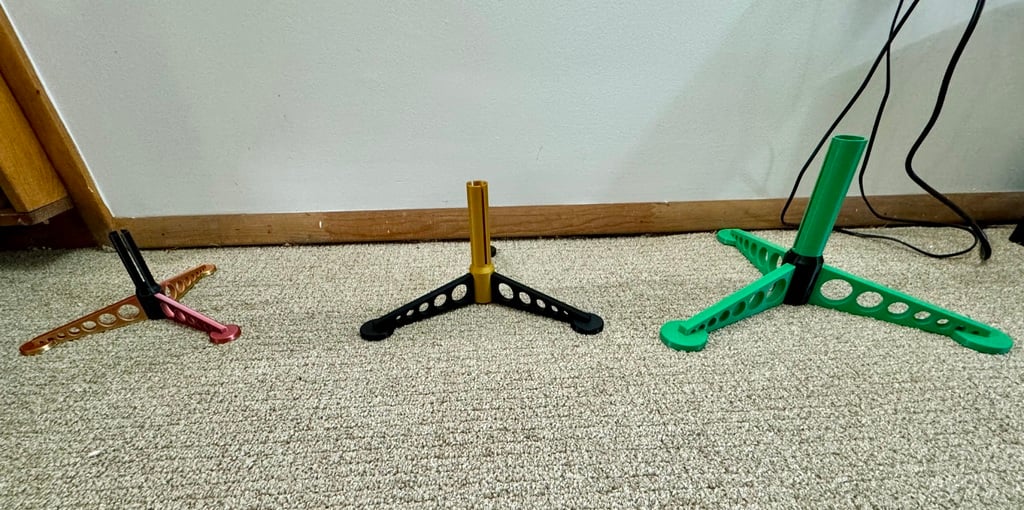 24mm, 29mm, 38mm Rocket Stands by space_chef | Download free STL model ...