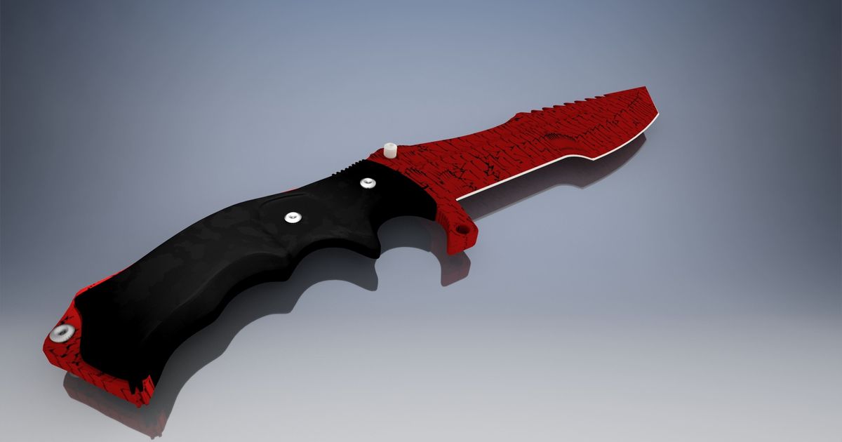 CS2 Counter Strike Huntsman Crimson Web Factory New by TimX24968B ...