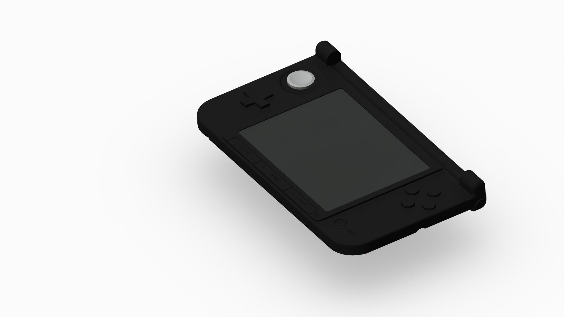 Nintendo 3DS XL - Red/Black by TimX24968B | Download free STL model ...