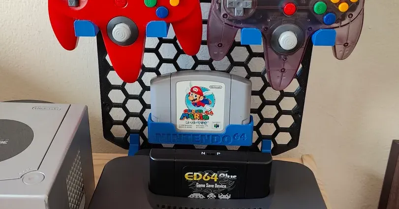 HSW N64 Controller holder by VicVL | Download free STL model ...