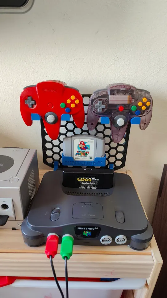 HSW N64 Controller holder by VicVL | Download free STL model ...