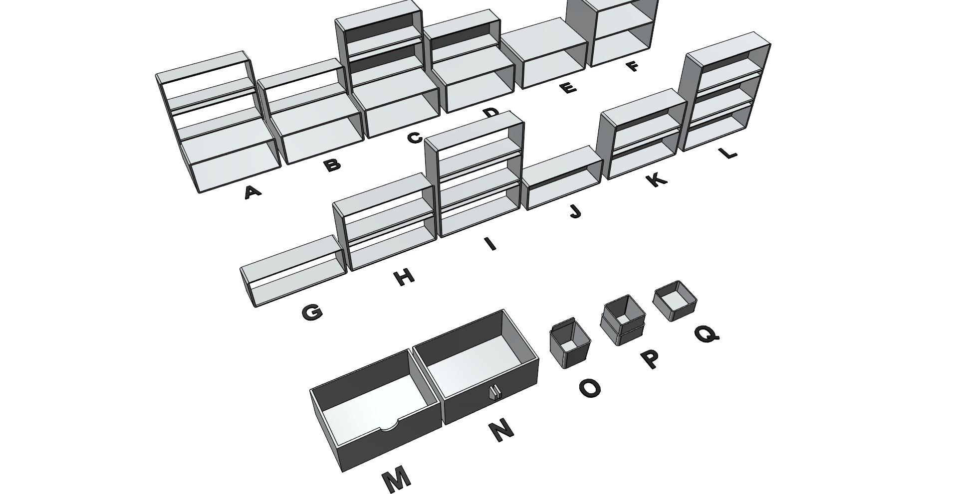 Spice rack by REDZC | Download free STL model | Printables.com