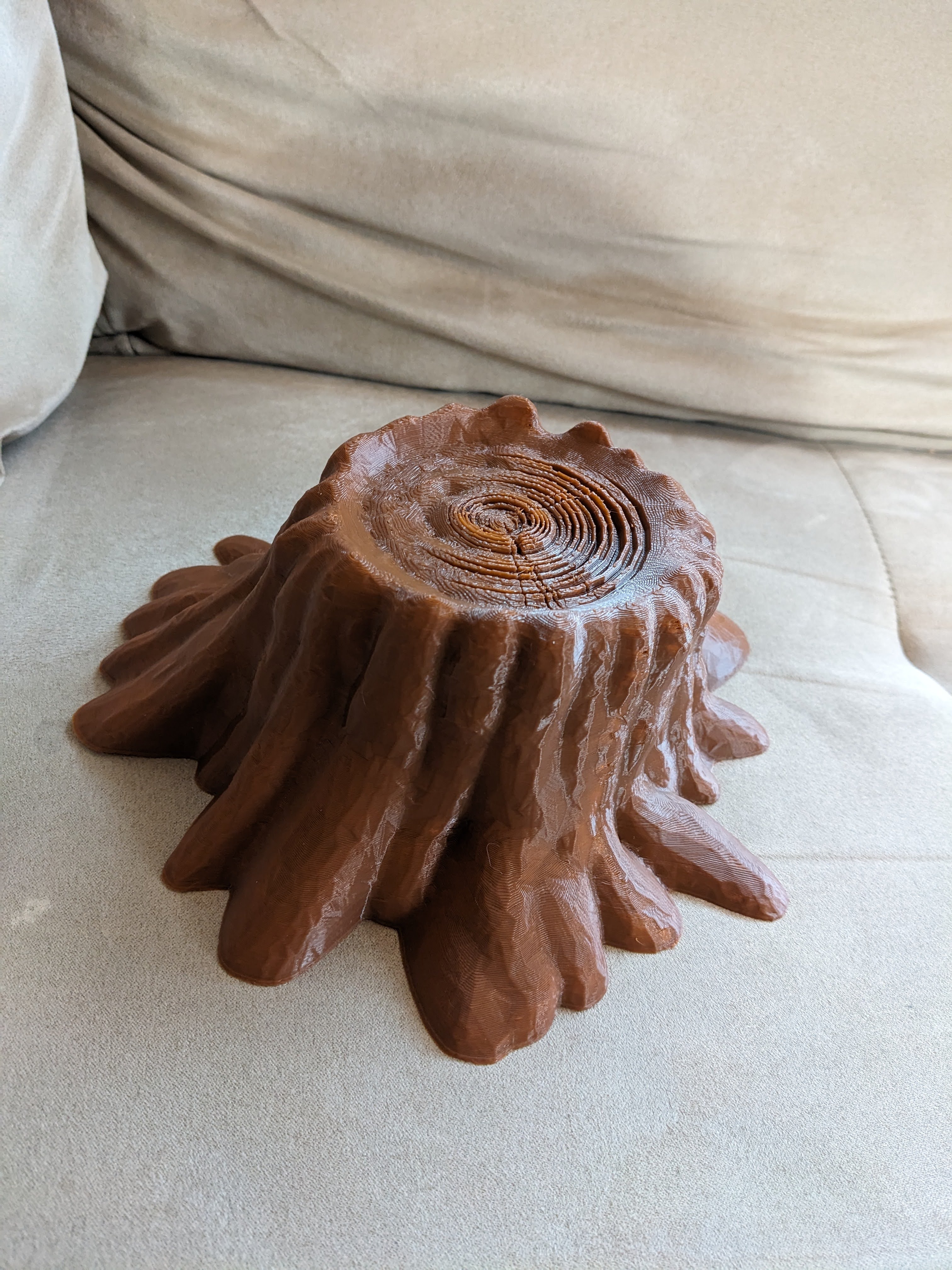 Stump Animal Hide/Cave by Knockout2k17 | Download free STL model ...