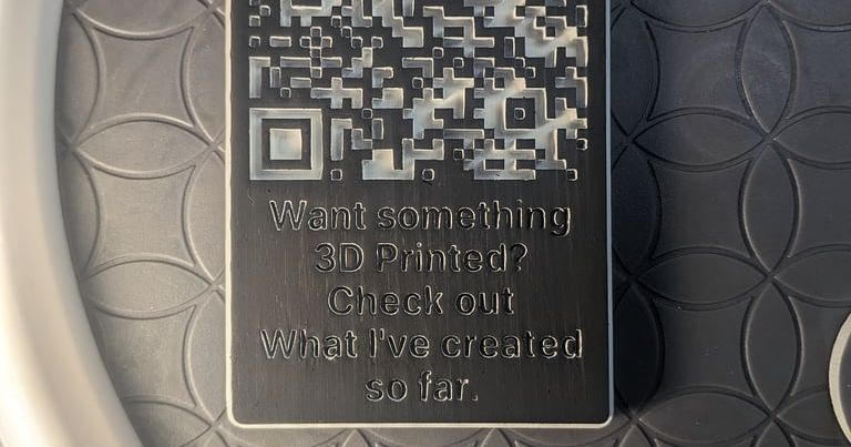 QR Code creator (read summary) by GoGoJon | Download free STL model ...