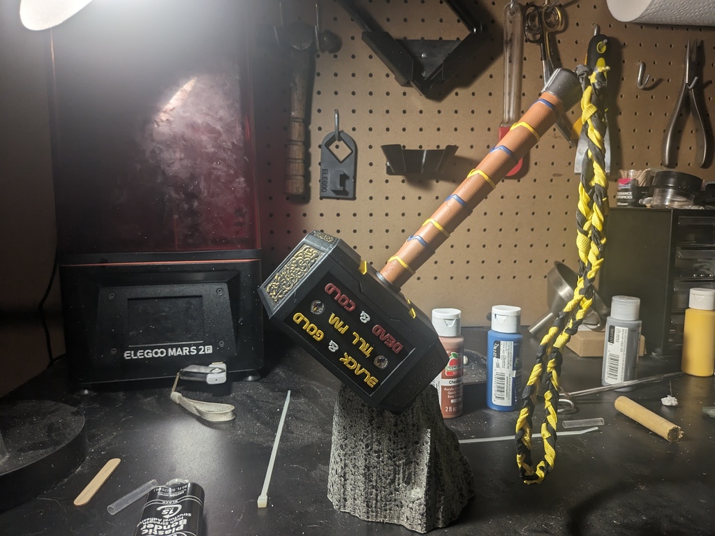 Steeler's Mjolnir by GoGoJon | Download free STL model | Printables.com