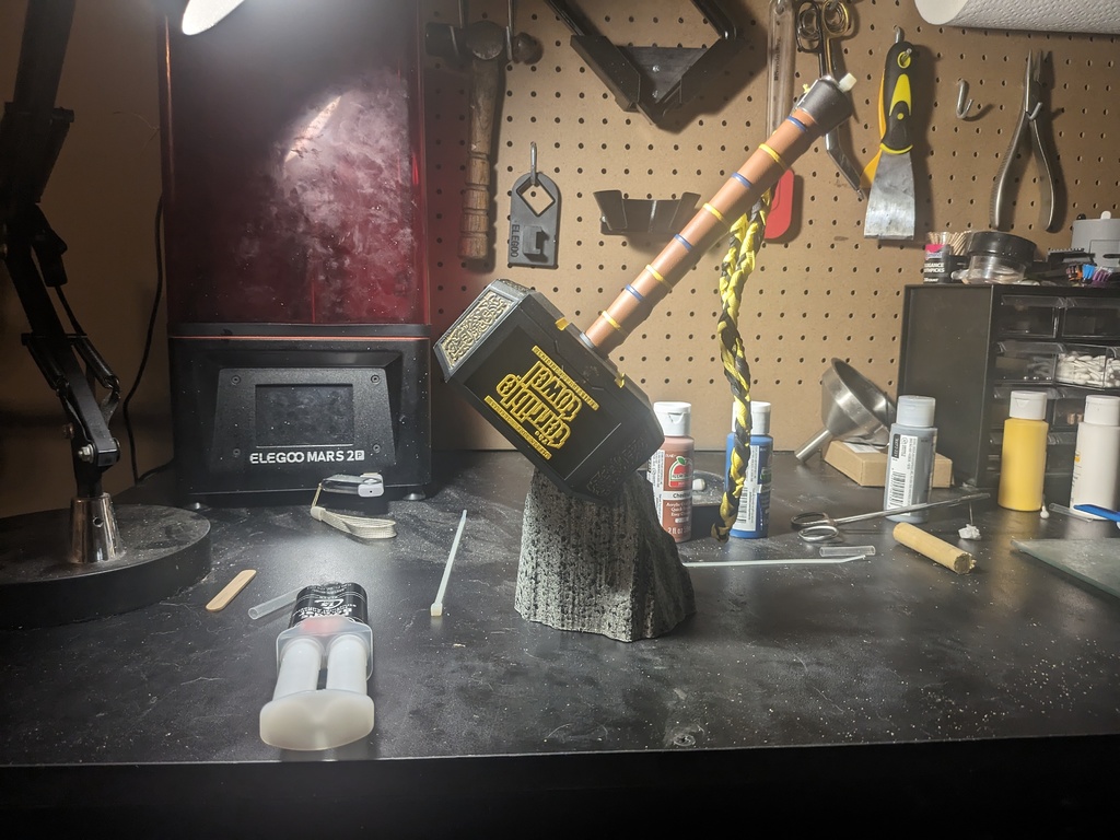 Steeler's Mjolnir by GoGoJon | Download free STL model | Printables.com