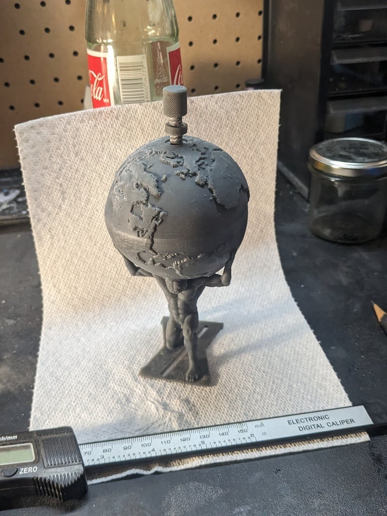 Atlas GPU Stand (adjustable height) by GoGoJon | Download free STL ...