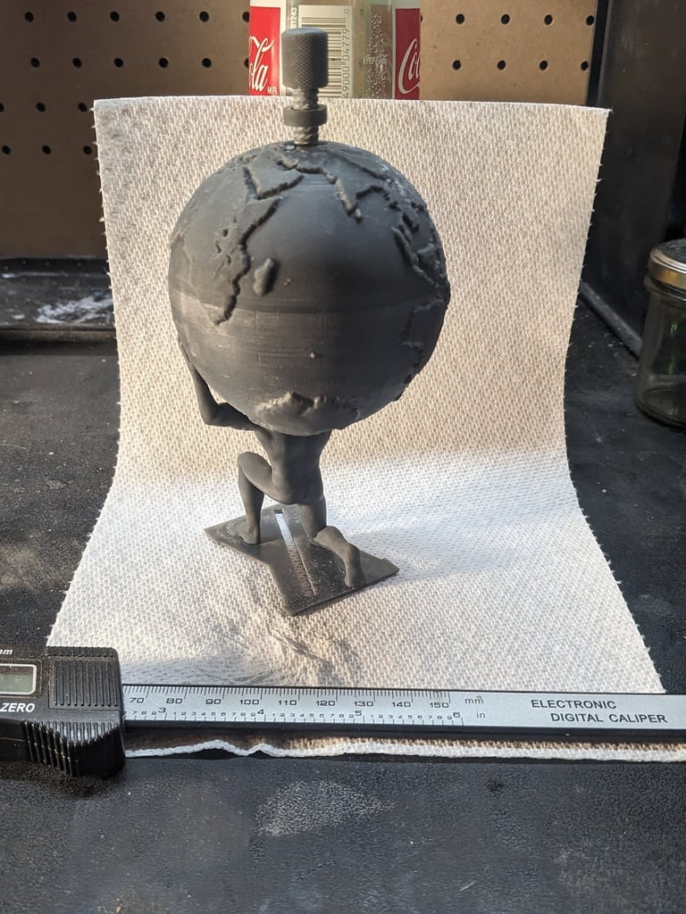 Atlas GPU Stand (adjustable height) by GoGoJon | Download free STL ...