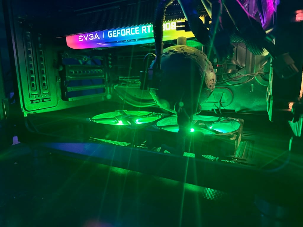 Atlas GPU Stand (adjustable height) by GoGoJon | Download free STL ...