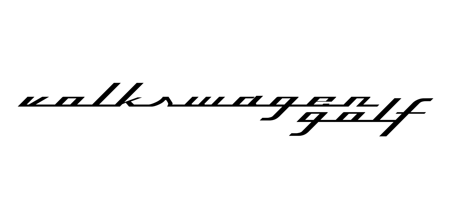 Volkwagen Golf Emblem by VIEWMII : | Download free STL model ...