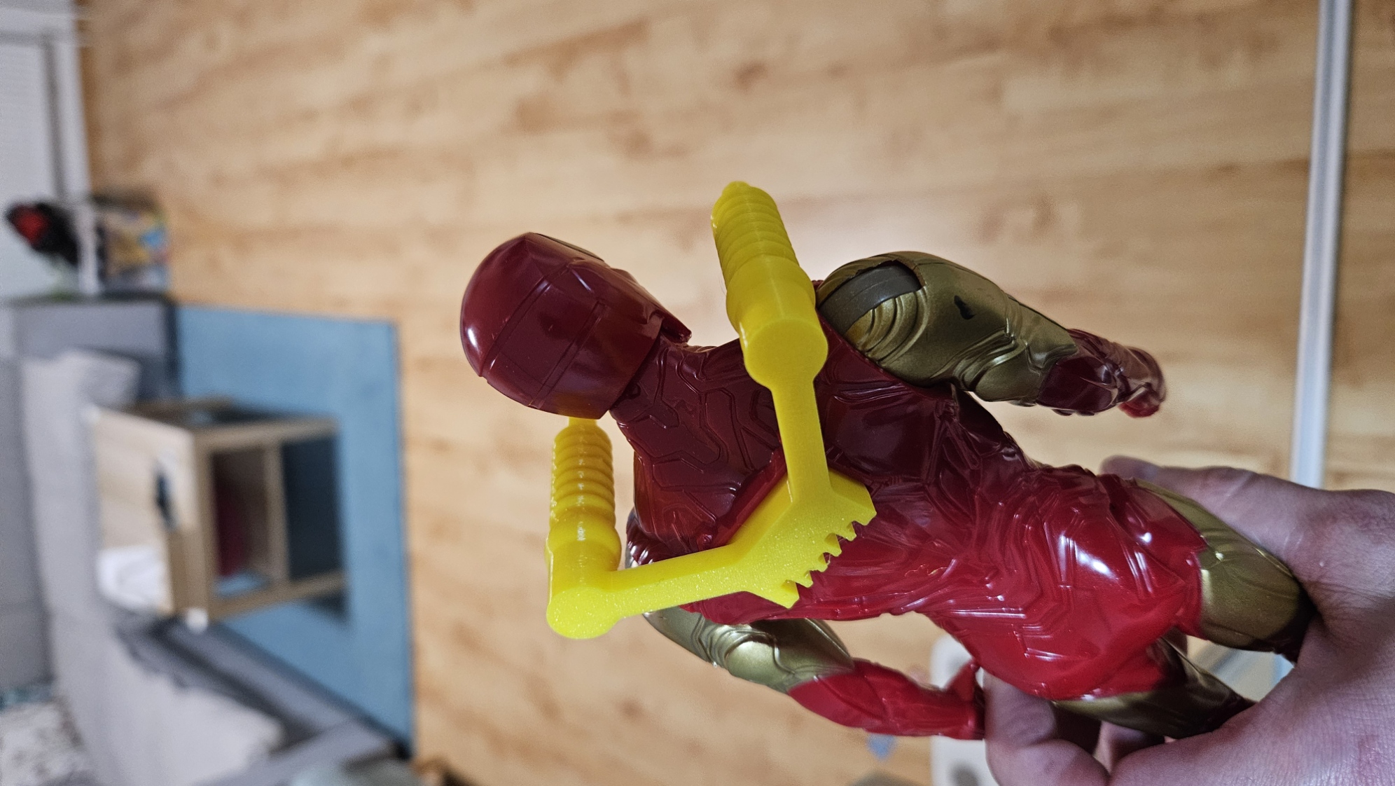 Iron Man Action Figure Backpack Add-On/Accessory (Cannon) by JK ...