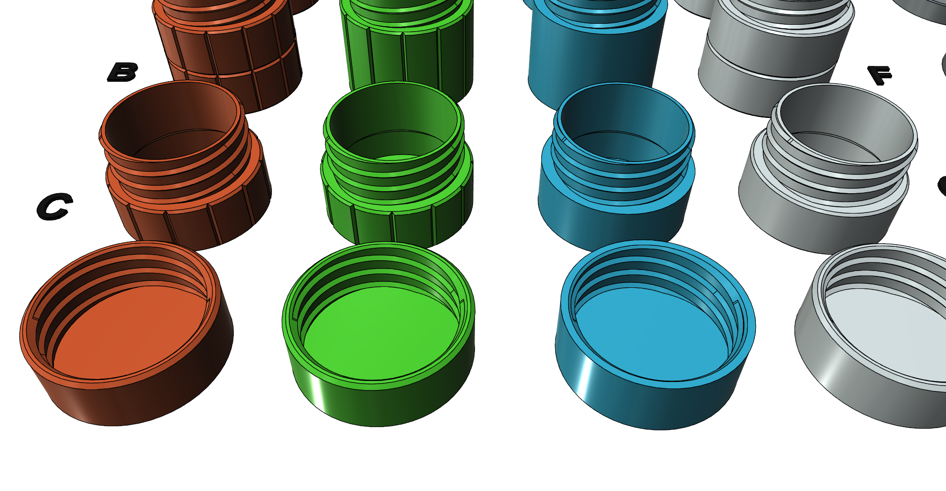 Spice Jar spice jars por REDZC | Descargar modelo STL gratuito ...