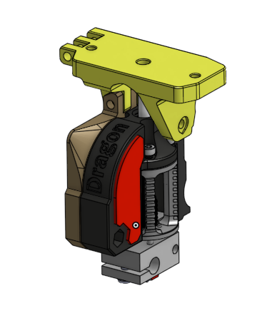 Sherpa Mini Conversion Modified For Dragon Hotend Mount by unsped ...