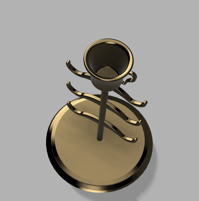 Coffe Cup Holder by hellscript3dprint | Download free STL model ...