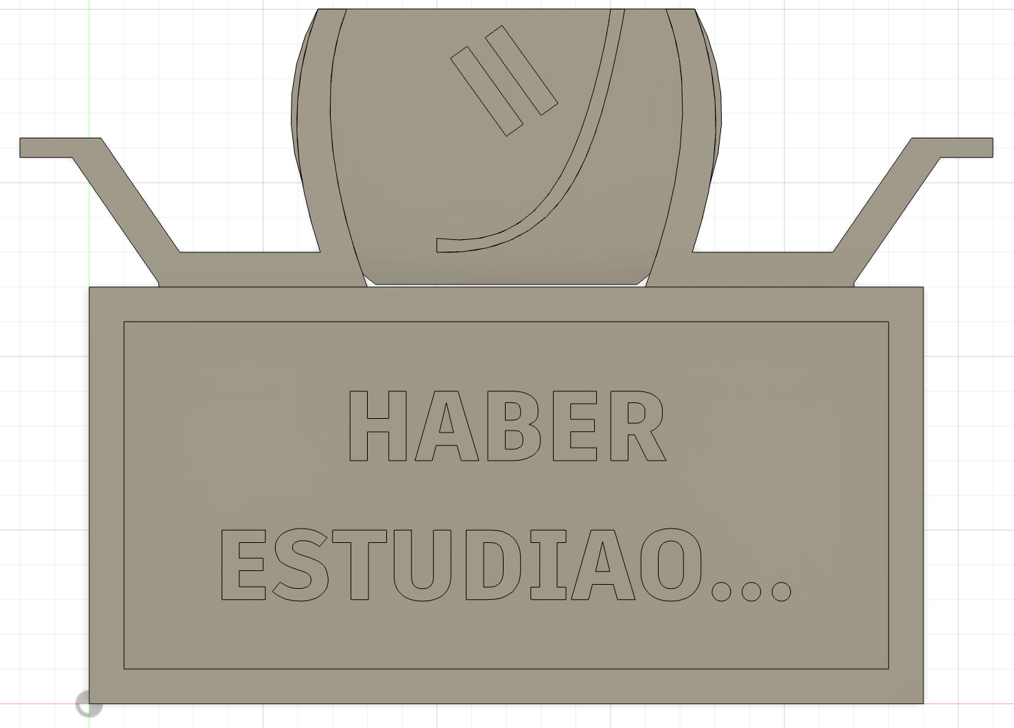 Cartel desmotivacional - Haber estudiado by Okywan | Download free STL ...